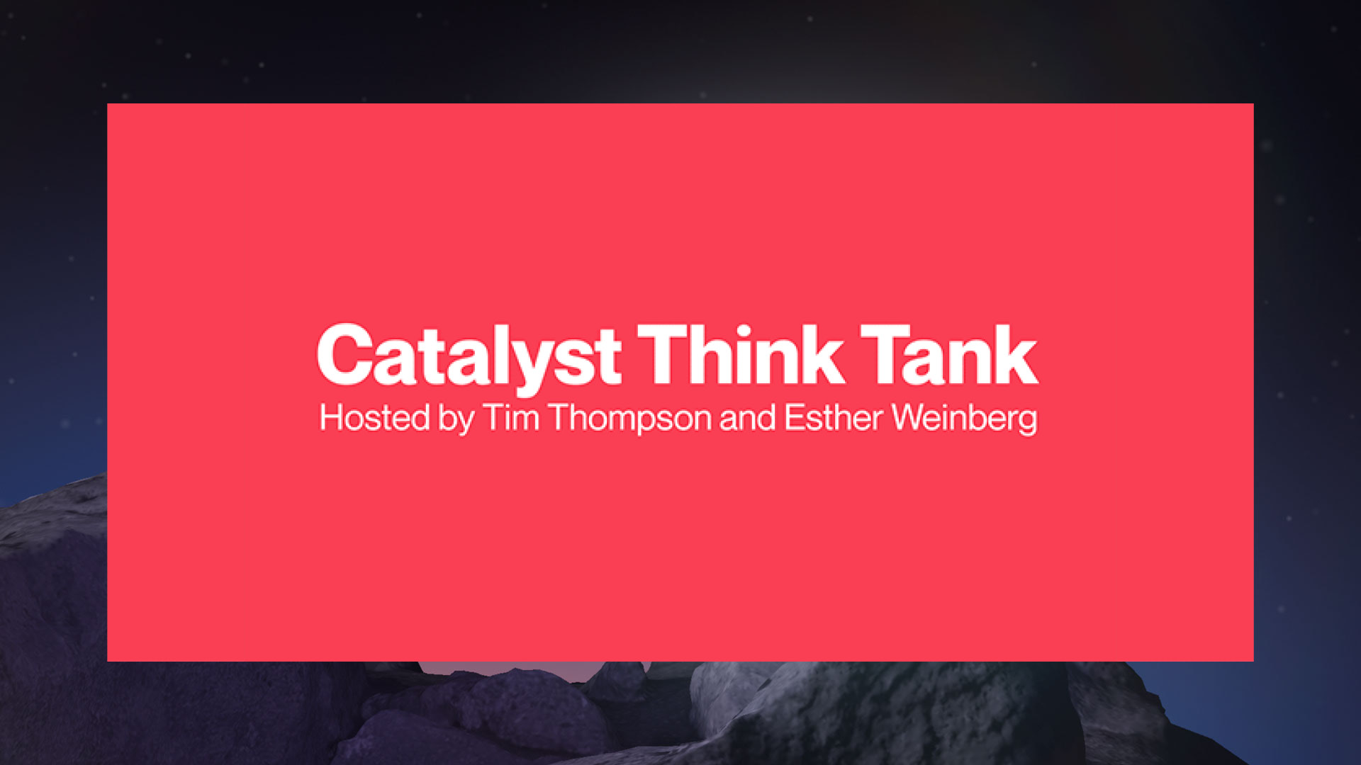 Catalyst: Navigating the Future of Digital Marketing - Motion design - STASH : Motion design – STASH