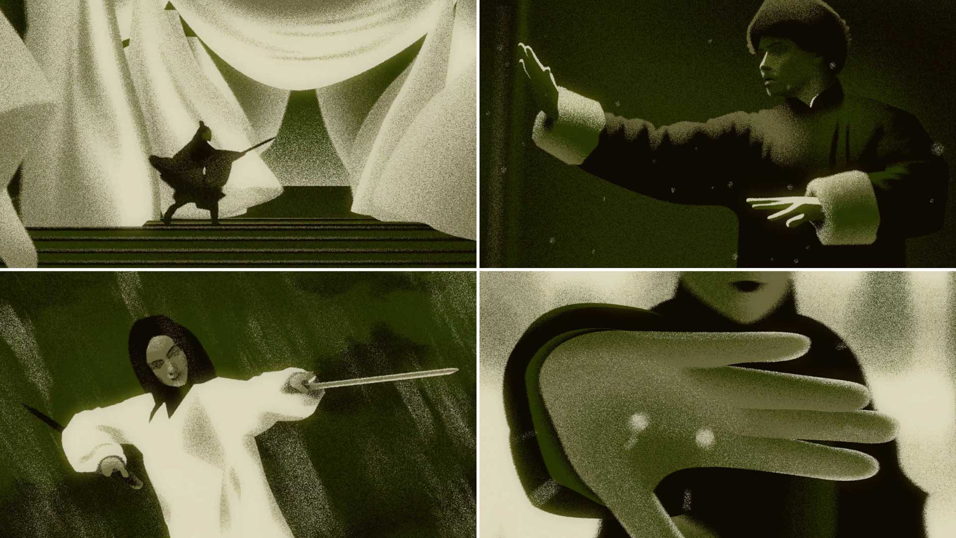 Derek Lau Worships Wuxia in New "Wanderer" Short Film - Motion design - STASH : Motion design ...