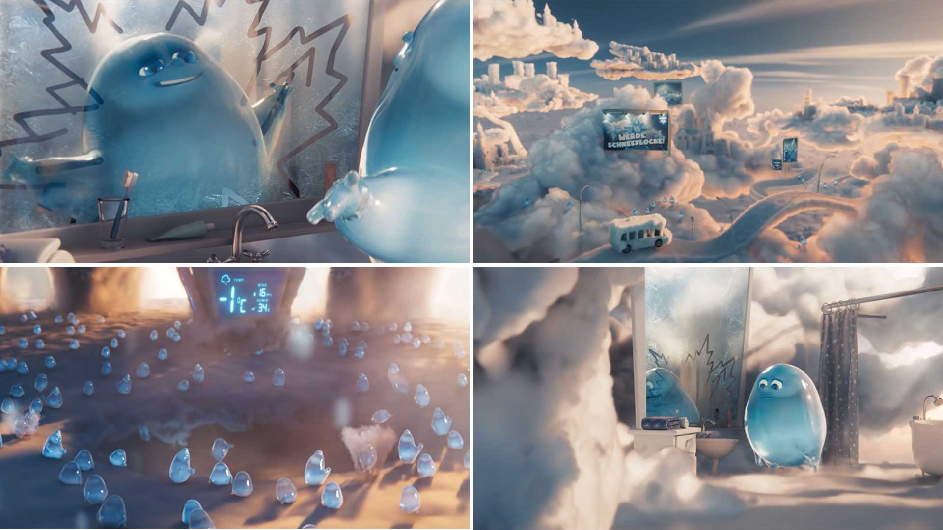 Partly Cloudy Pixar Wallpaper