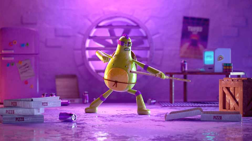 "Ninja Turtles At Home" Fan Short by See Gee Studio - Motion design ...