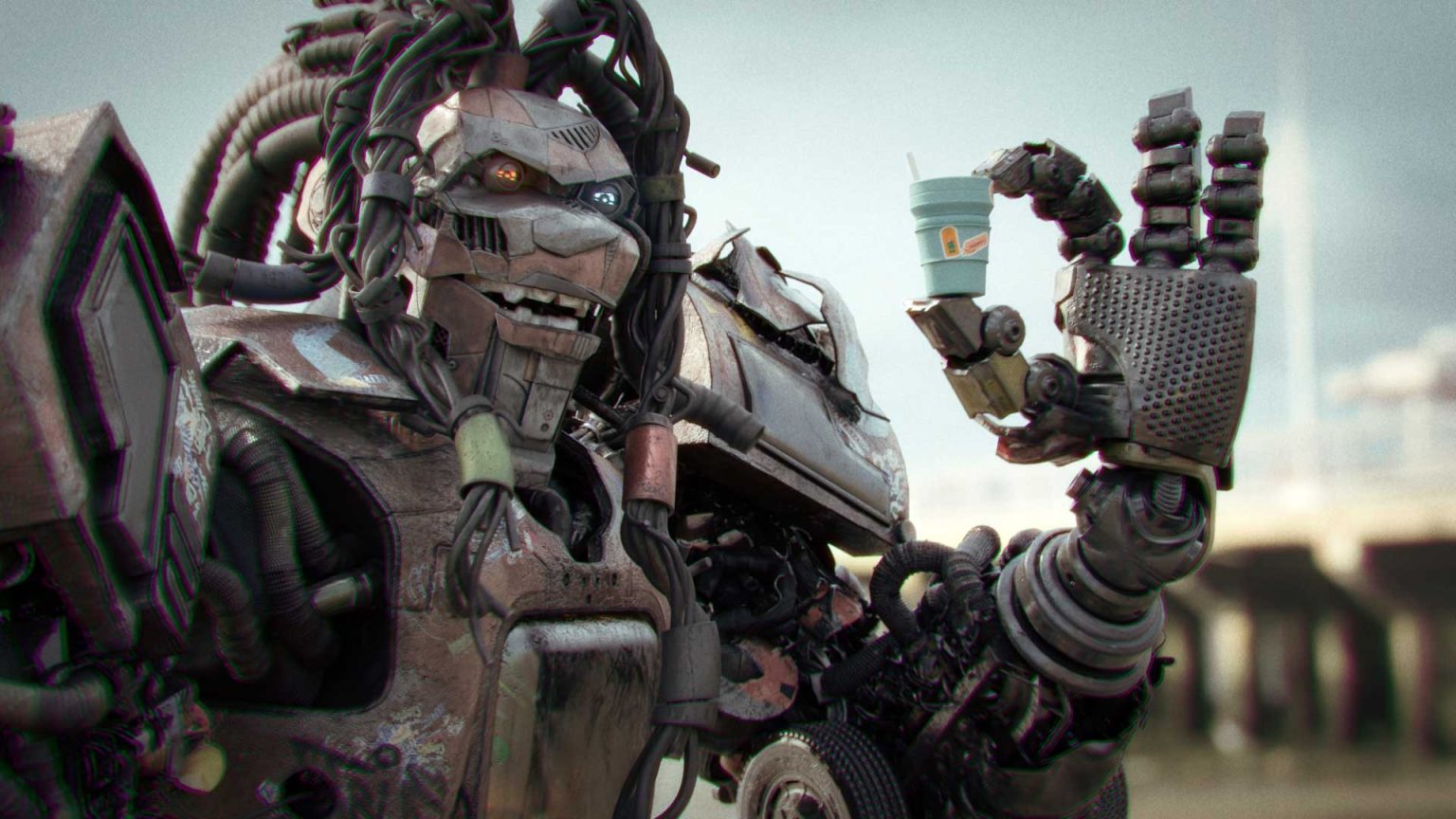 This Garbage Robot Needs Your Help To Be A Dad Motion Design Stash