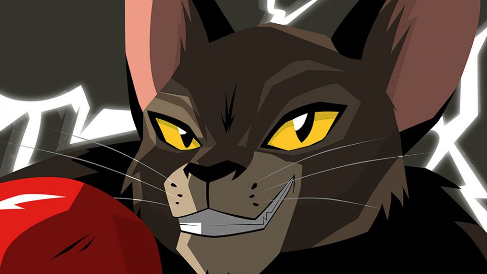 Boxing Cat "First Blood" by Le Cube | STASH MAGAZINE : Motion design ...