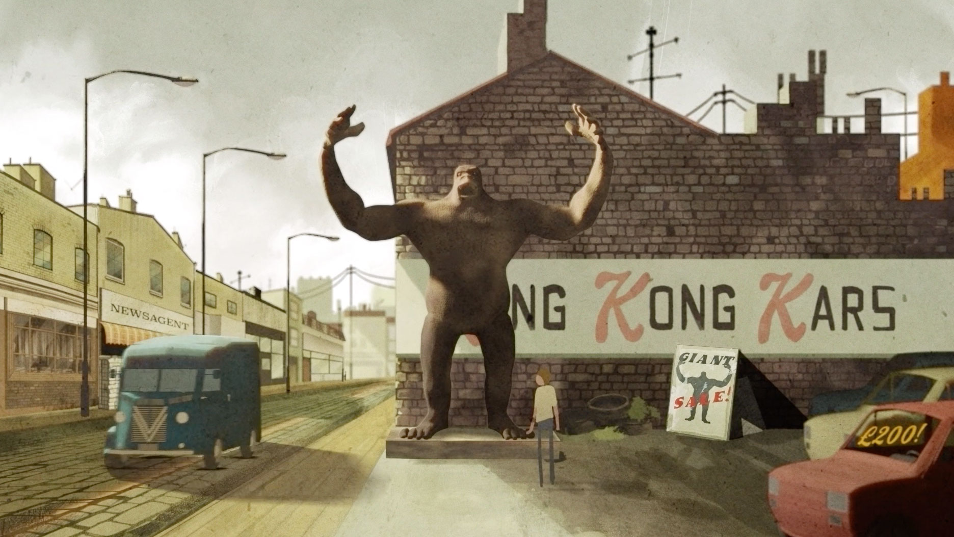 Kong Studio Traces the Unlikely Adventures of "Brummie Kong" - Motion ...