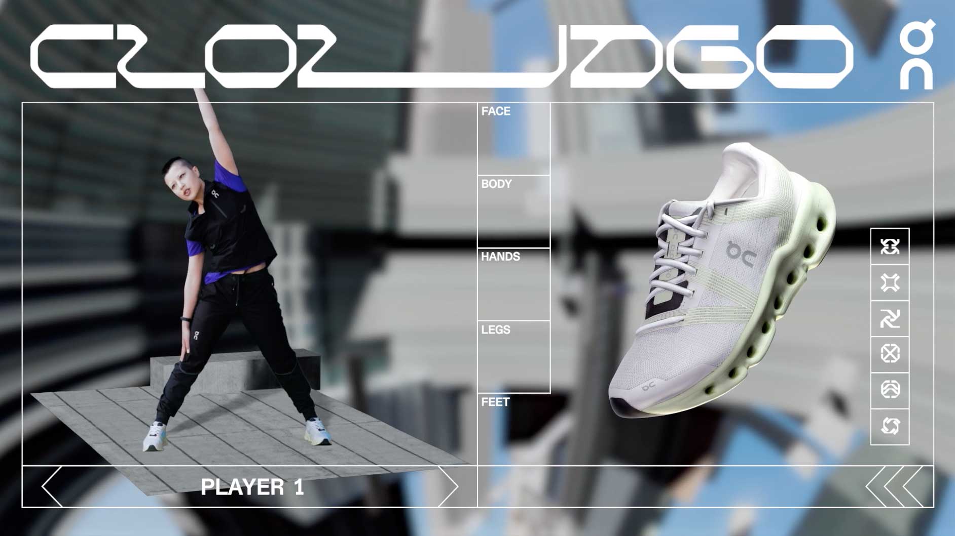 Builders Club Launch Cloudgo Campaign for On Running - Motion design ...