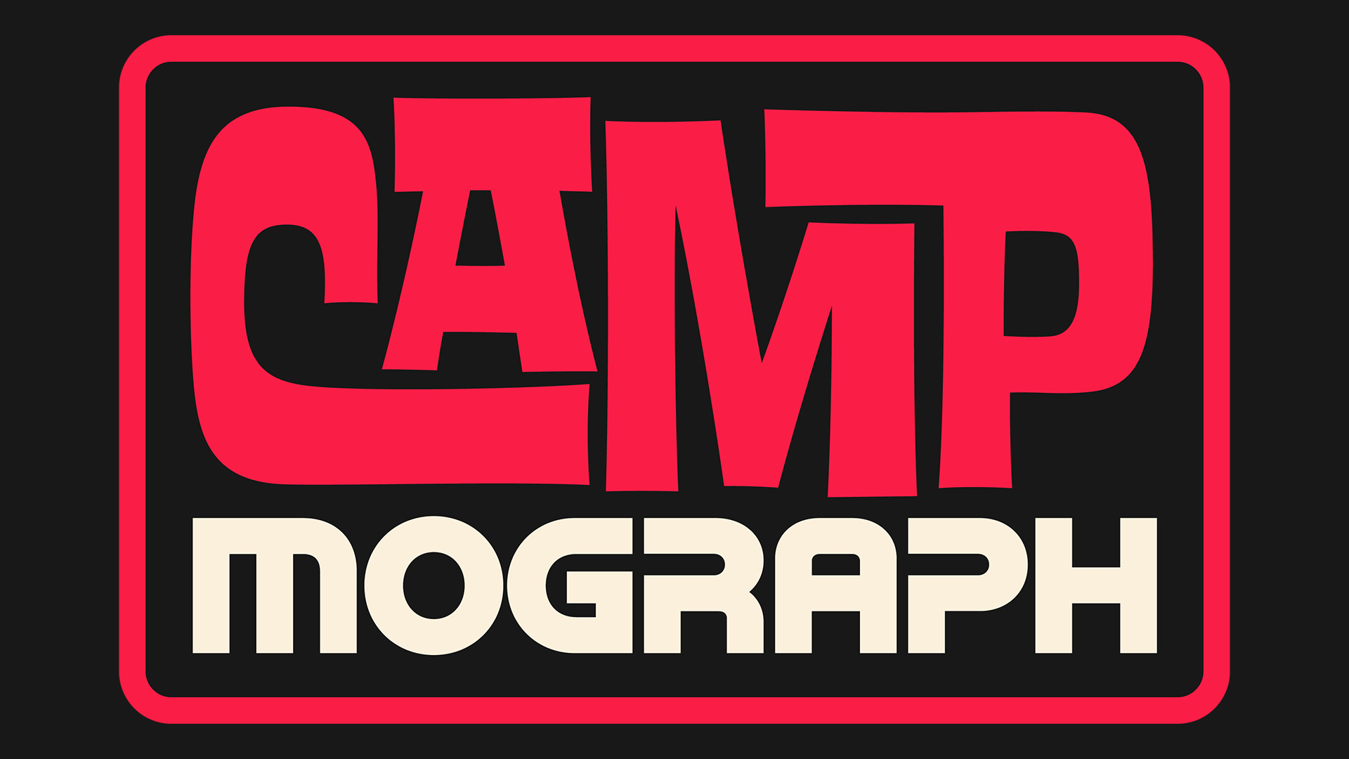 Camp Mograph Archives - Motion design - STASH : Motion design – STASH