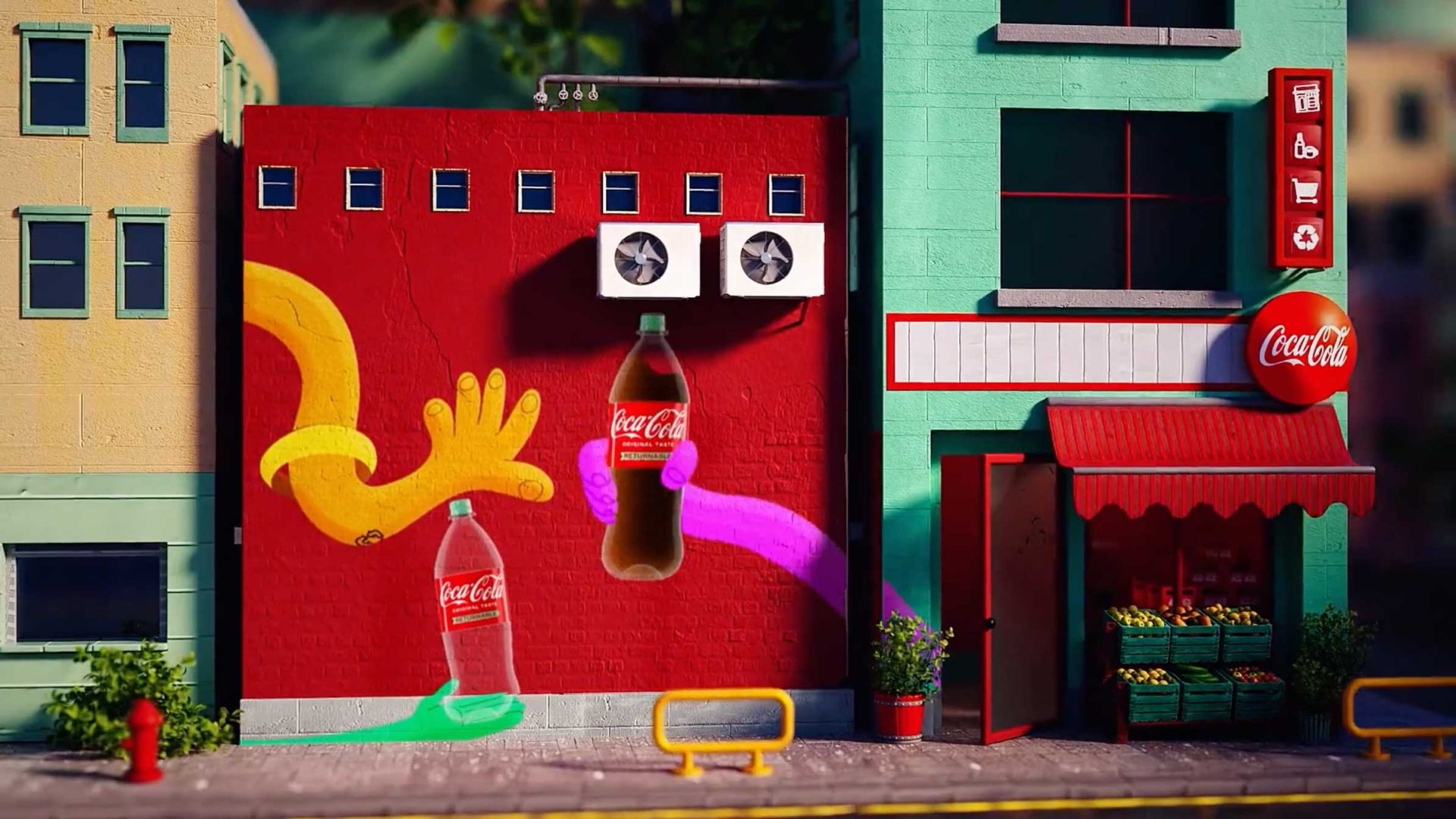 Yeti and Not To Scale Get Their Hands Up for Coca-Cola - Motion design ...