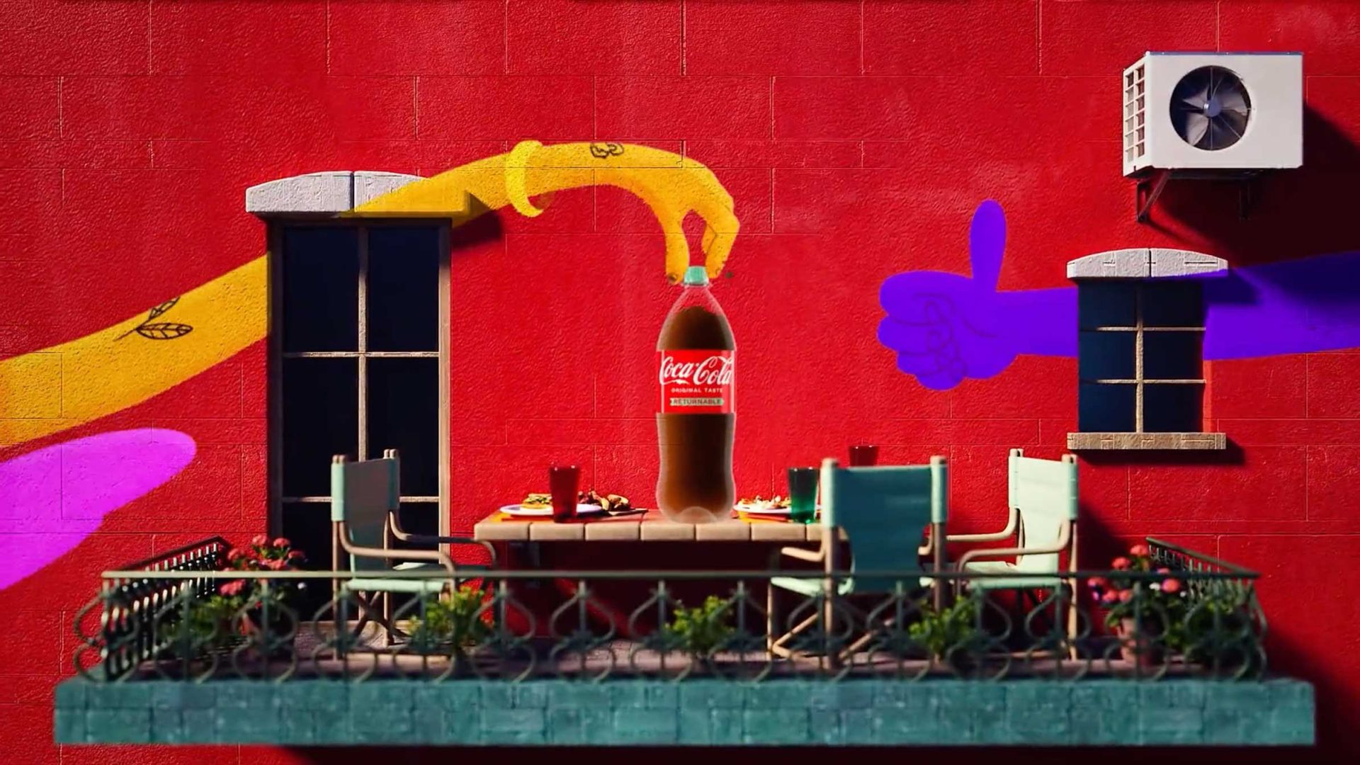 Yeti and Not To Scale Get Their Hands Up for Coca-Cola - Motion design ...