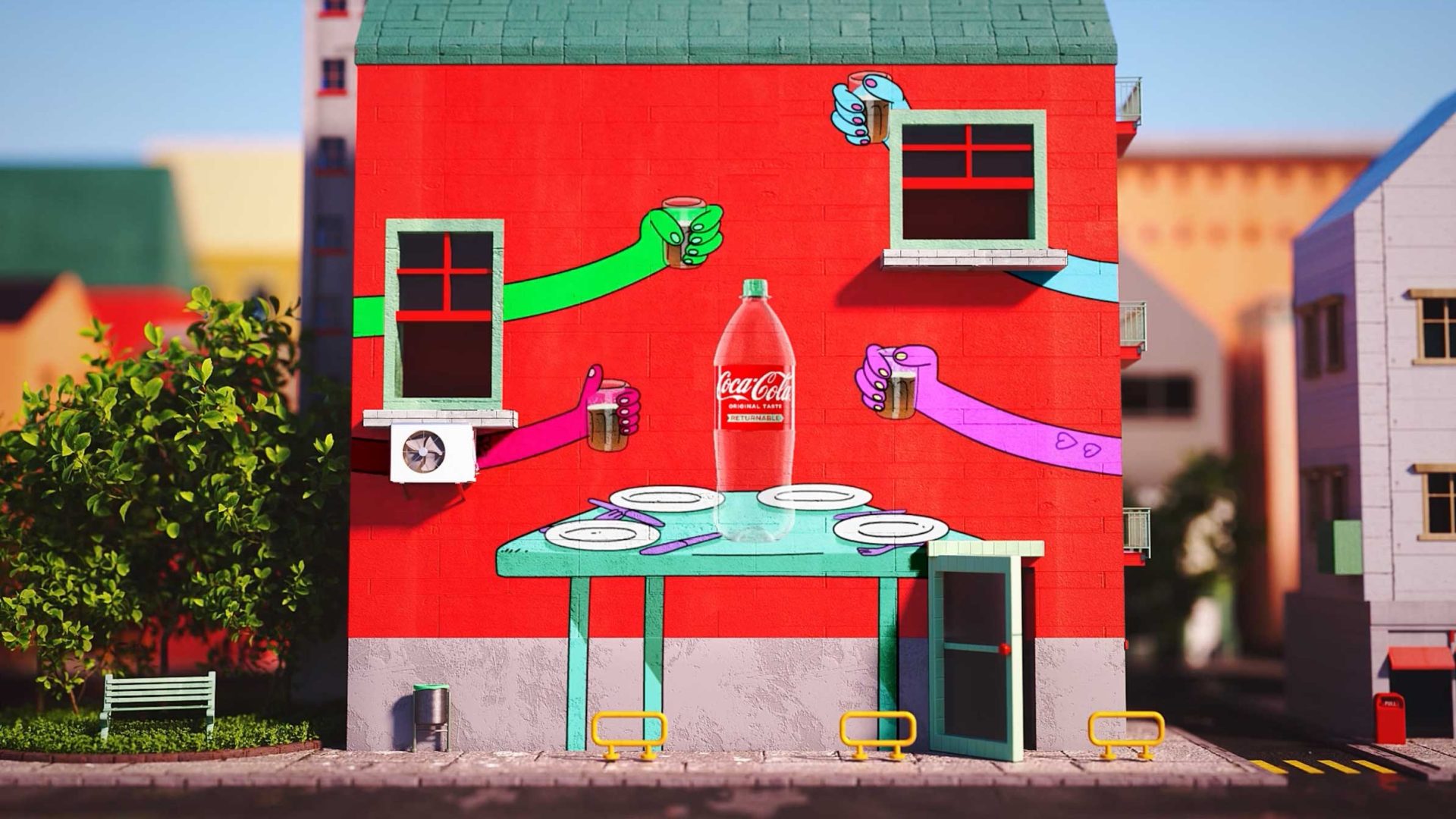 Yeti and Not To Scale Get Their Hands Up for Coca-Cola - Motion design ...