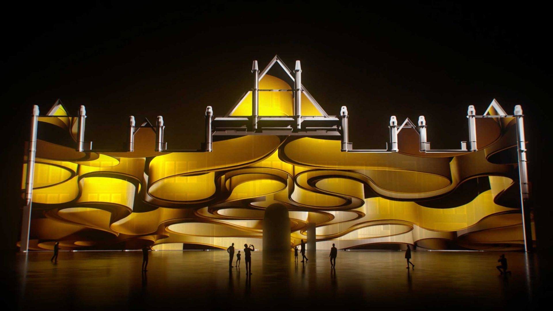 Dreamlaser Lights Up Intervals Festival for Tinkhoff - Motion design - STASH : Motion design – STASH