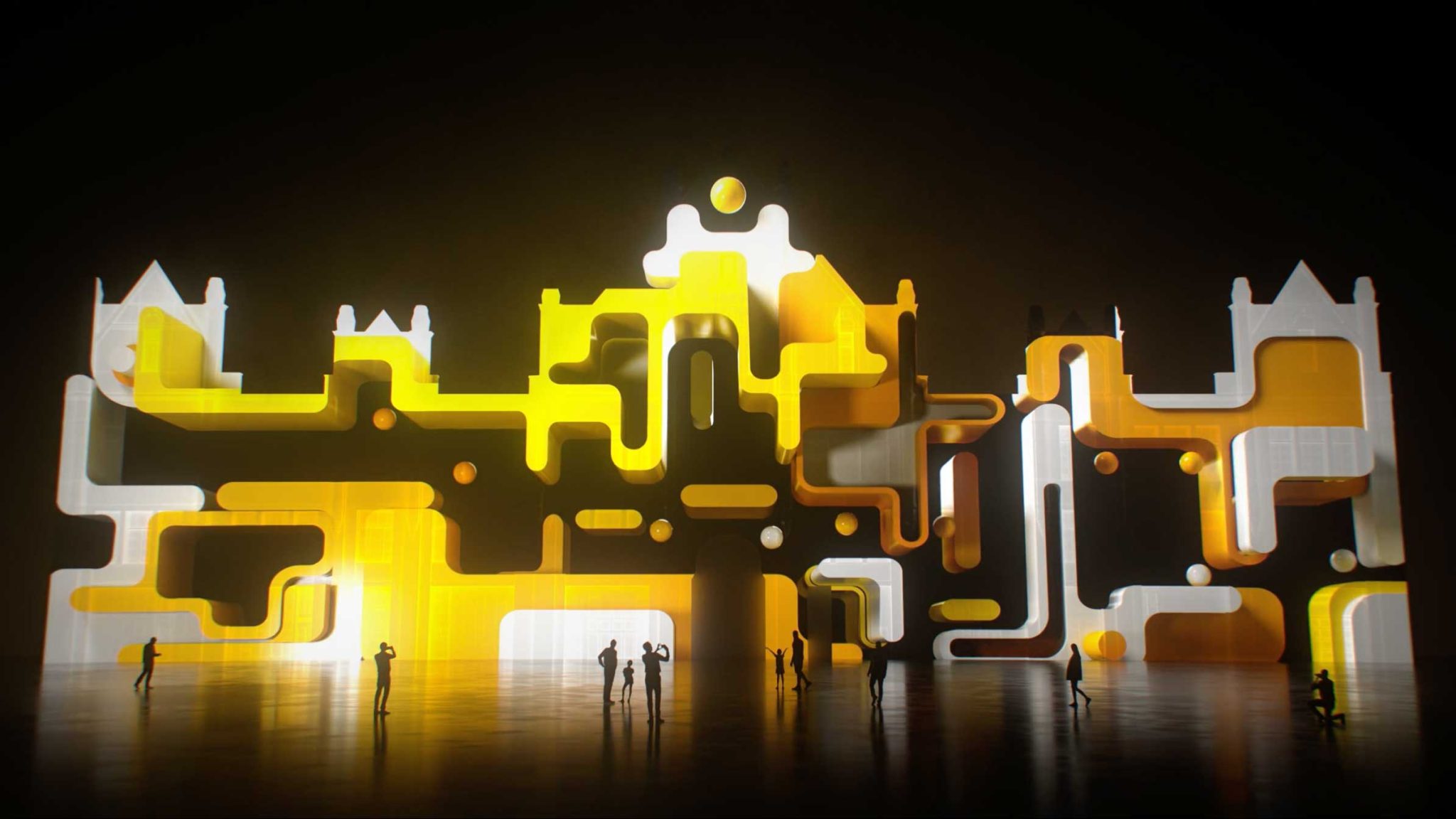 Dreamlaser Lights Up Intervals Festival for Tinkhoff - Motion design - STASH : Motion design – STASH