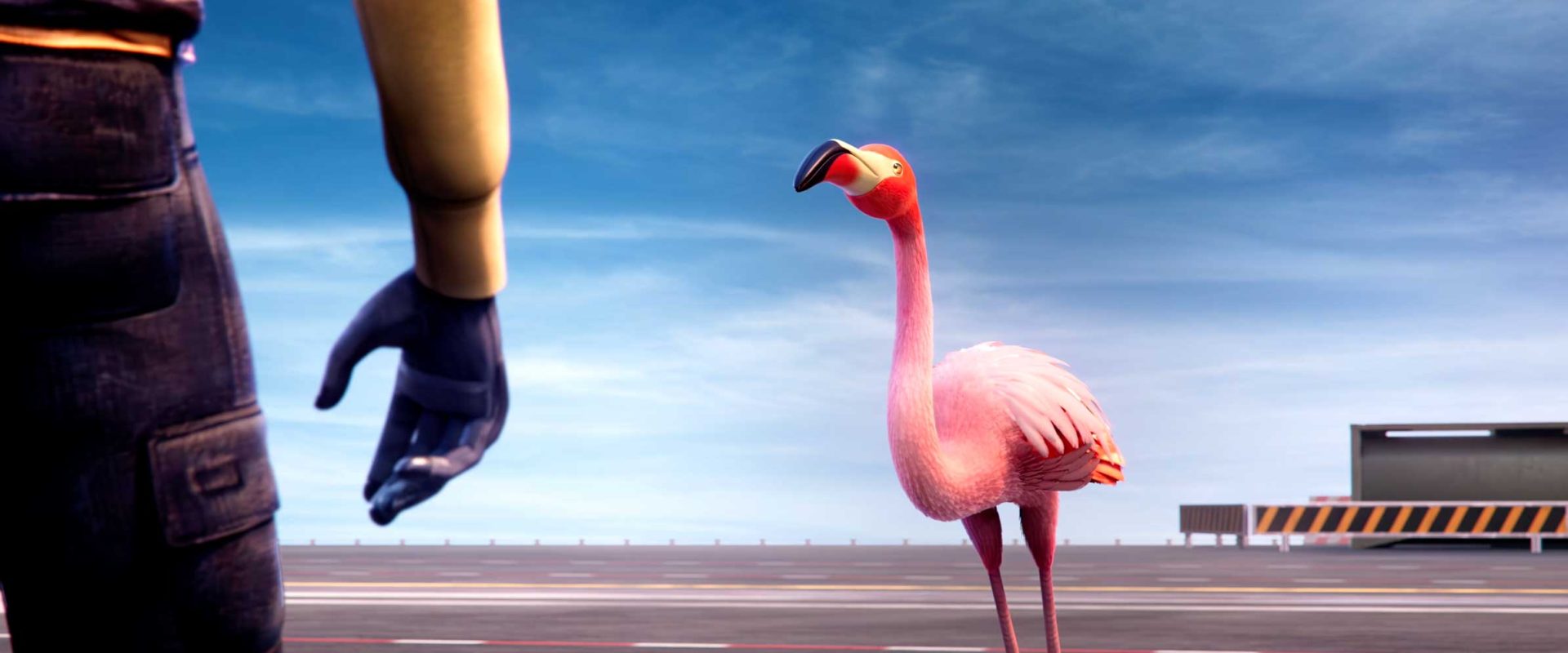 Peace-Seeking Flamingos Go to War in "CODE ROSE" - Motion design ...