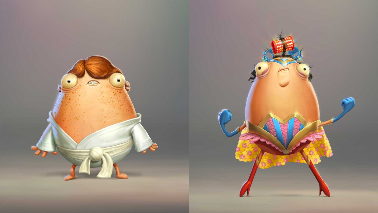 3dar's Eggcellent New "Eggscape" Game Trailer - Motion design - STASH : Motion design – STASH