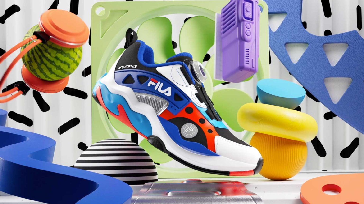 Tomaszewicz Studio Channels Memphis for FILA Kids China - Motion design ...