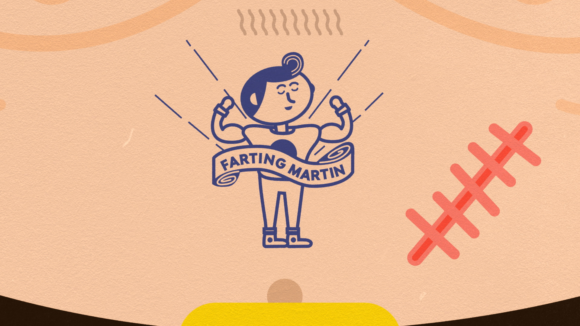 "Farting Martin" Animated Short by Ben Collier-Marsh | STASH MAGAZINE ...