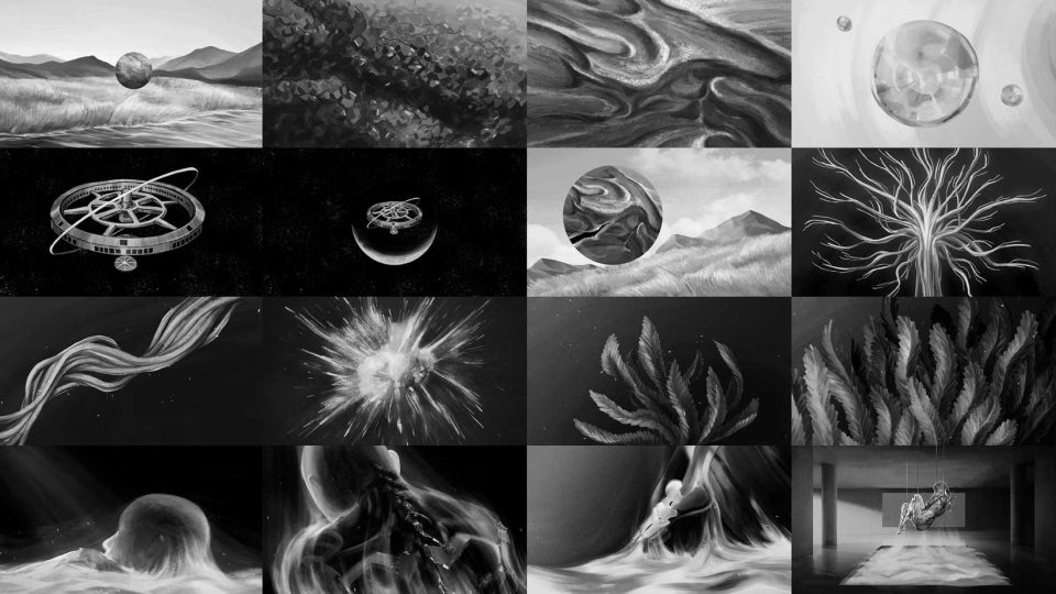 Floating Point Art Release "Origin" Short Film - Motion design - STASH ...