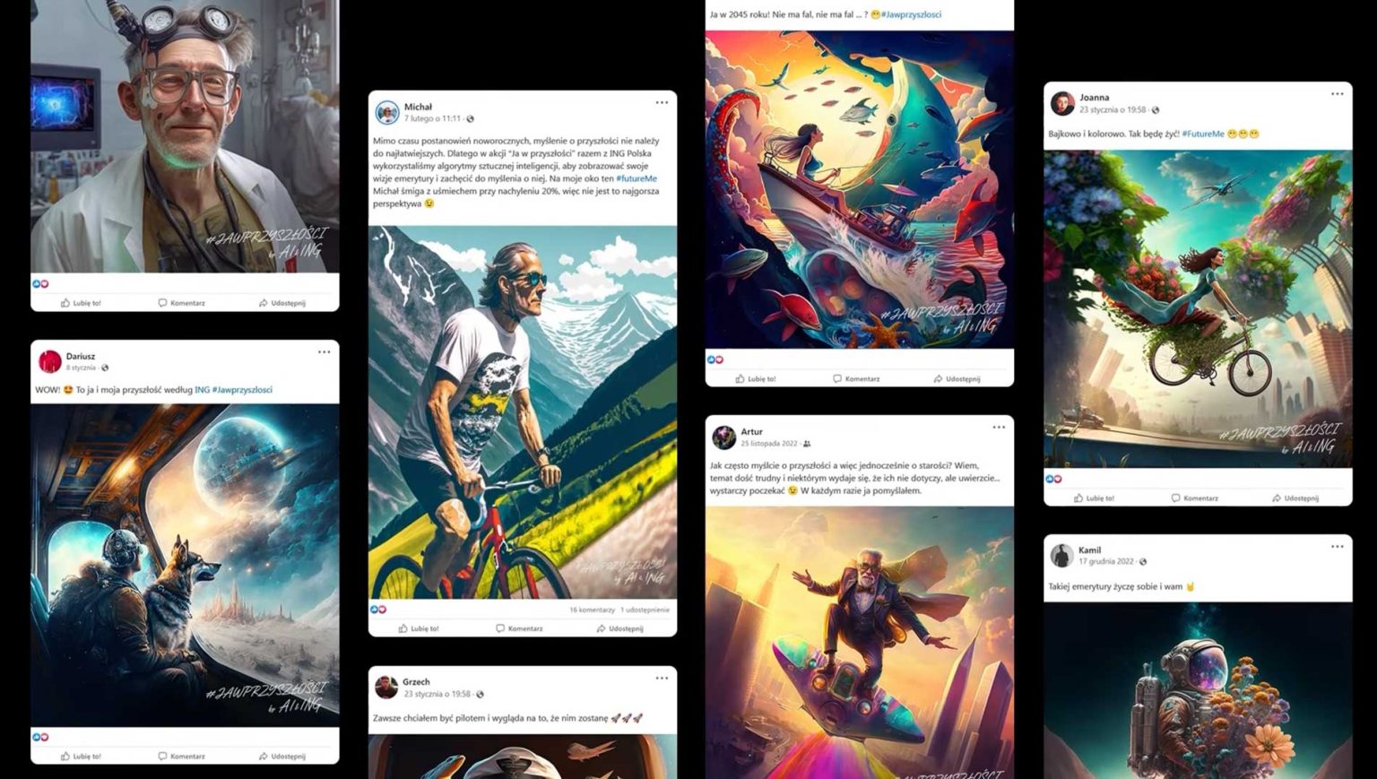 Case Study: "ING Future Me" AI Banking Campaign - Motion design - STASH ...