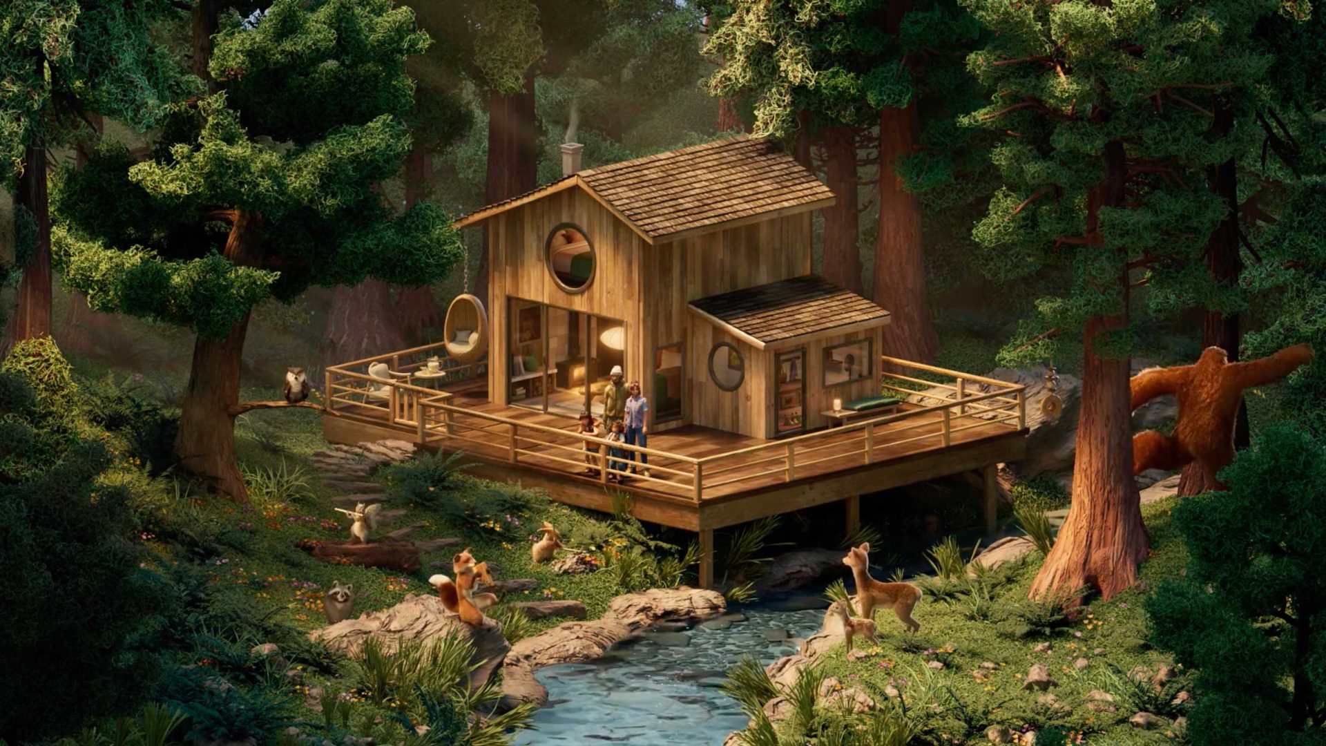 BUCK Checks Into an Airbnb “Surrounded” by Nature - Motion design ...