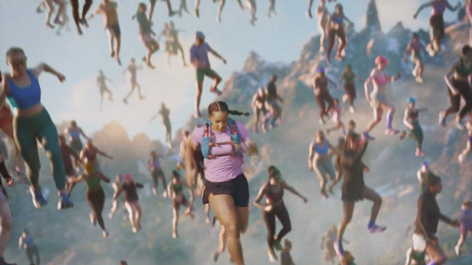 Mathematic Conjures a "Murmuration" of Athletes for HOKA - Motion ...