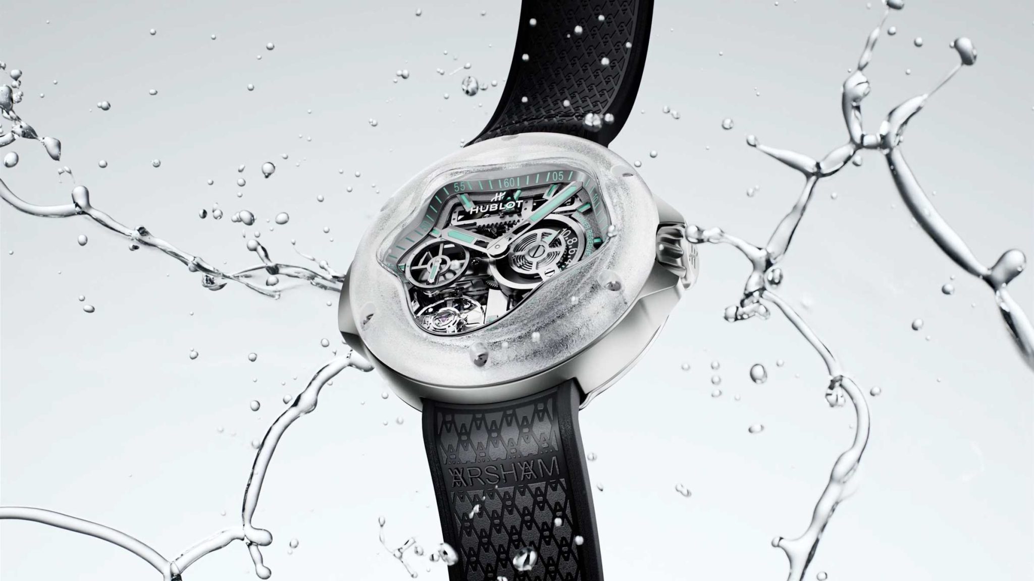 Zünc Studio Makes a Splash for HUBLOT x Daniel Arsham - Motion design ...