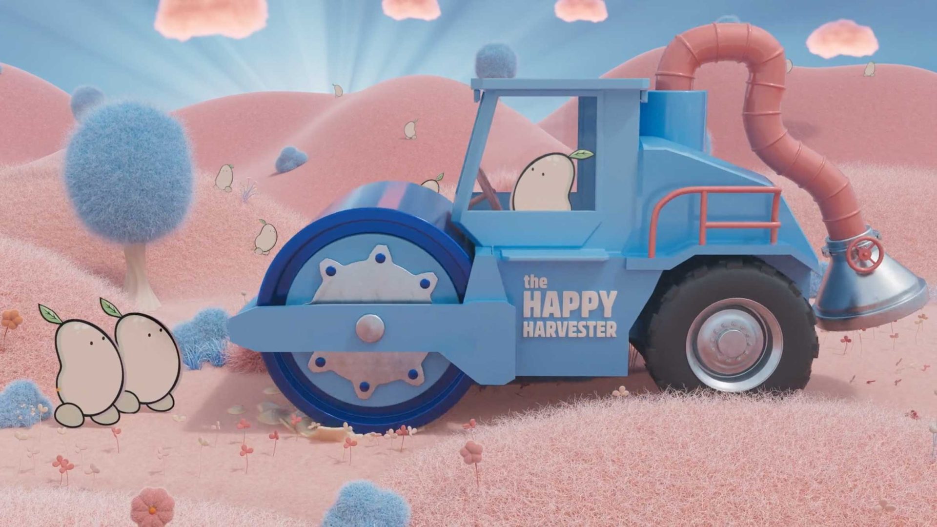 Dirty Puppet Destroys the Soy for Happy Happy Foods - Motion design ...
