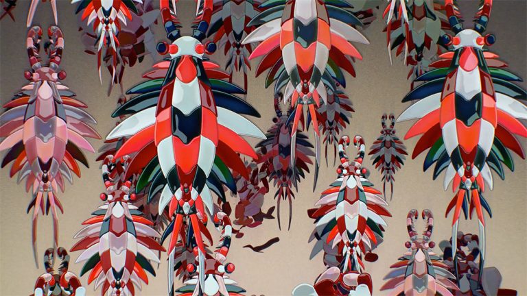 Hideki Inaba's Hypnotic New Short Film "FLOW" - Motion design - STASH ...