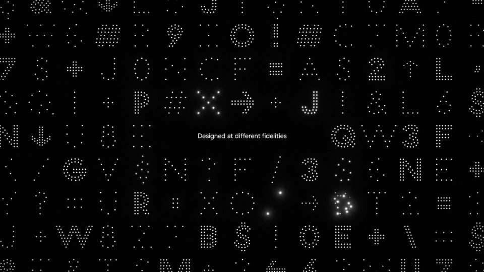 Typesetting in the Sky: Hobbes Launches "Aerial" Font for Drones ...