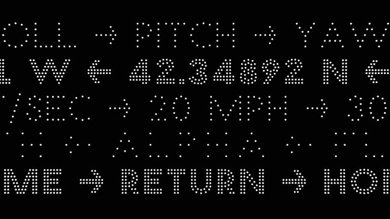 Typesetting in the Sky: Hobbes Launches "Aerial" Font for Drones ...