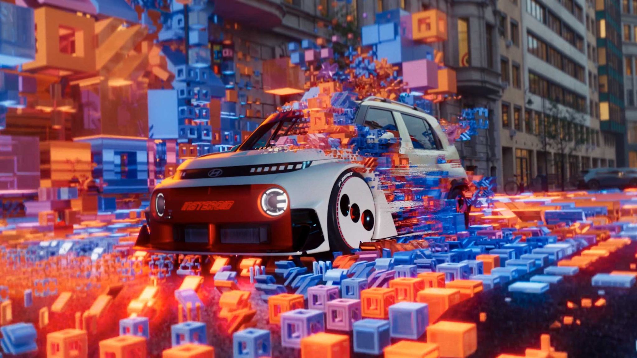 Drifting and Glitching: Pawel Jermak and Felga Unleash the Hyundai ...