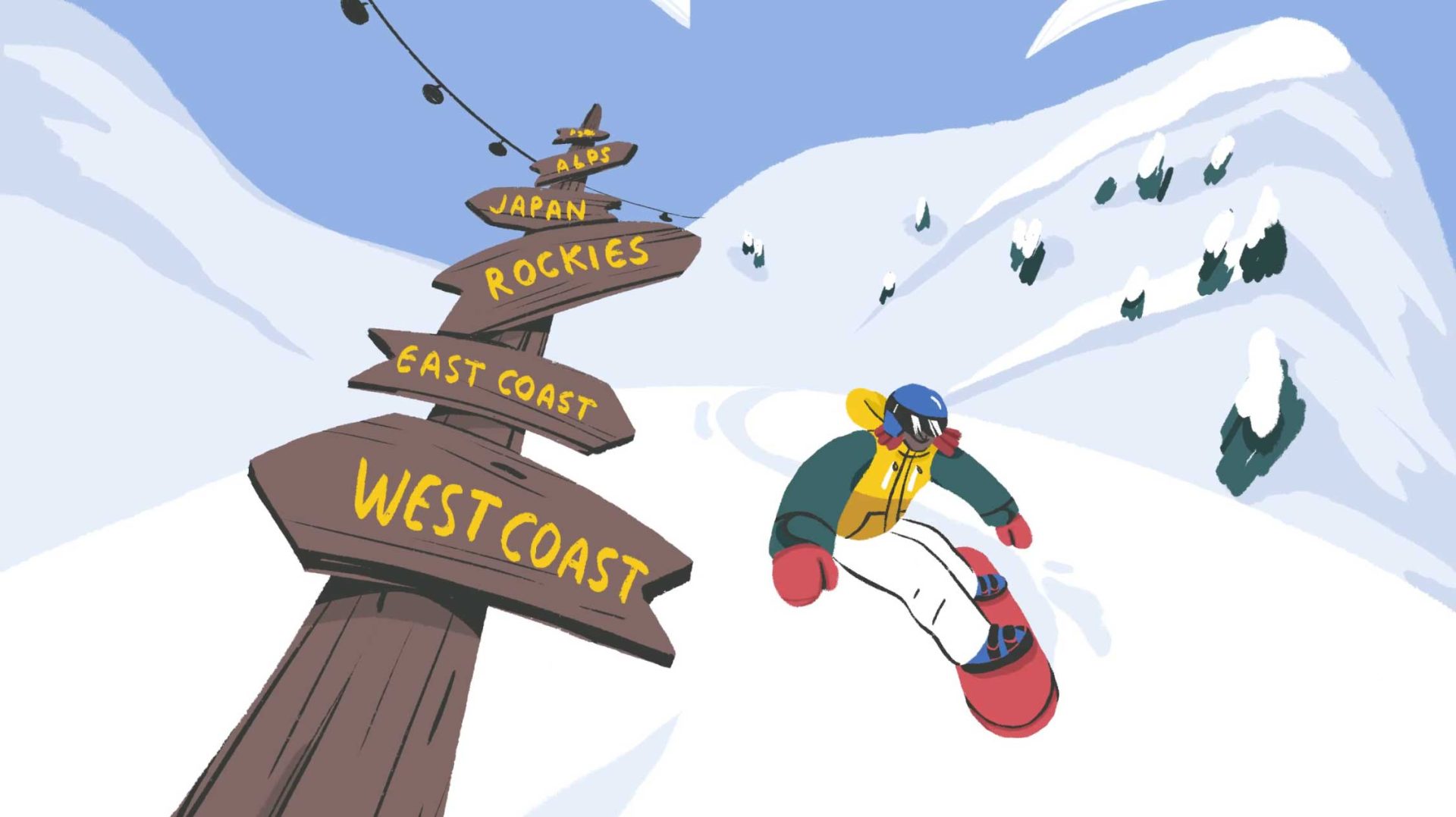 Lobster and Nemo Take to the Mountains for Ikon Pass - Motion design ...