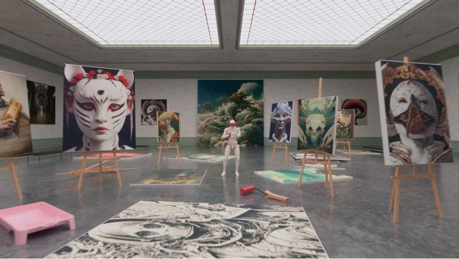 Jordan Clarke Meets an AI who Wants to be Famous - Motion design ...