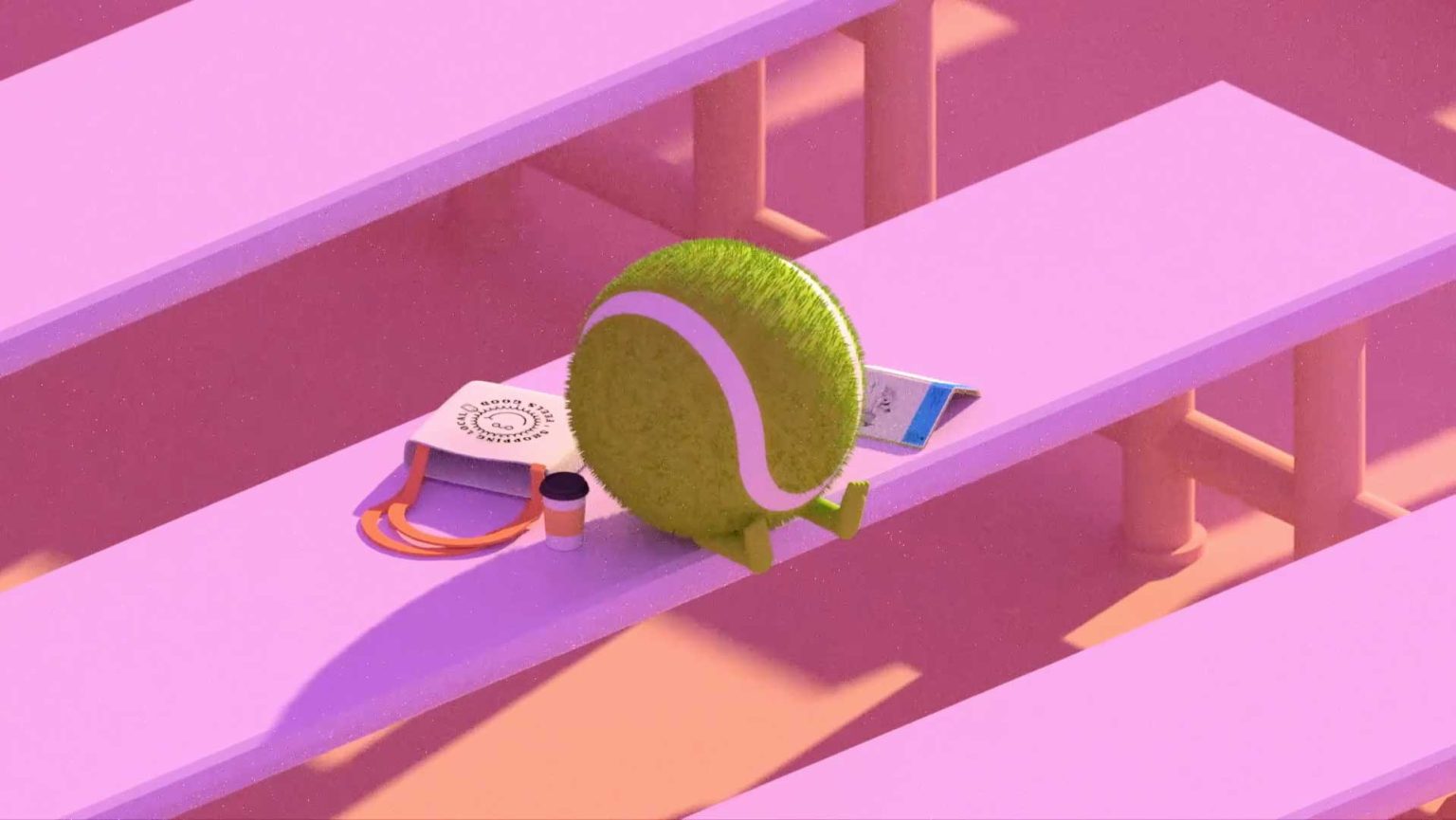 Behold Julian Glander's Latest Short Film: "Tennis Ball on His Day Off ...