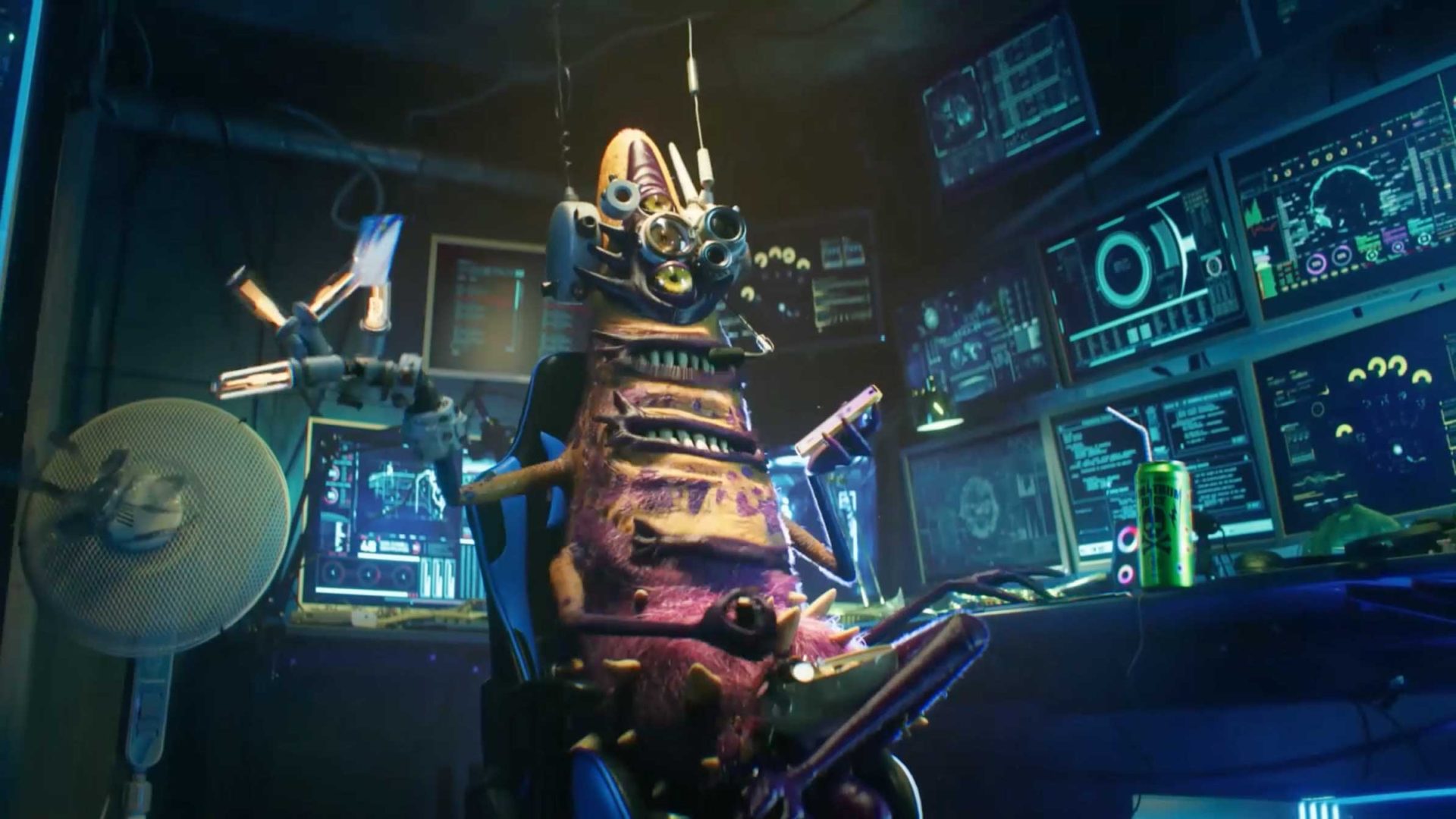 Wolfberg and ALIEN studio Scare Off the Scammers - Motion design ...