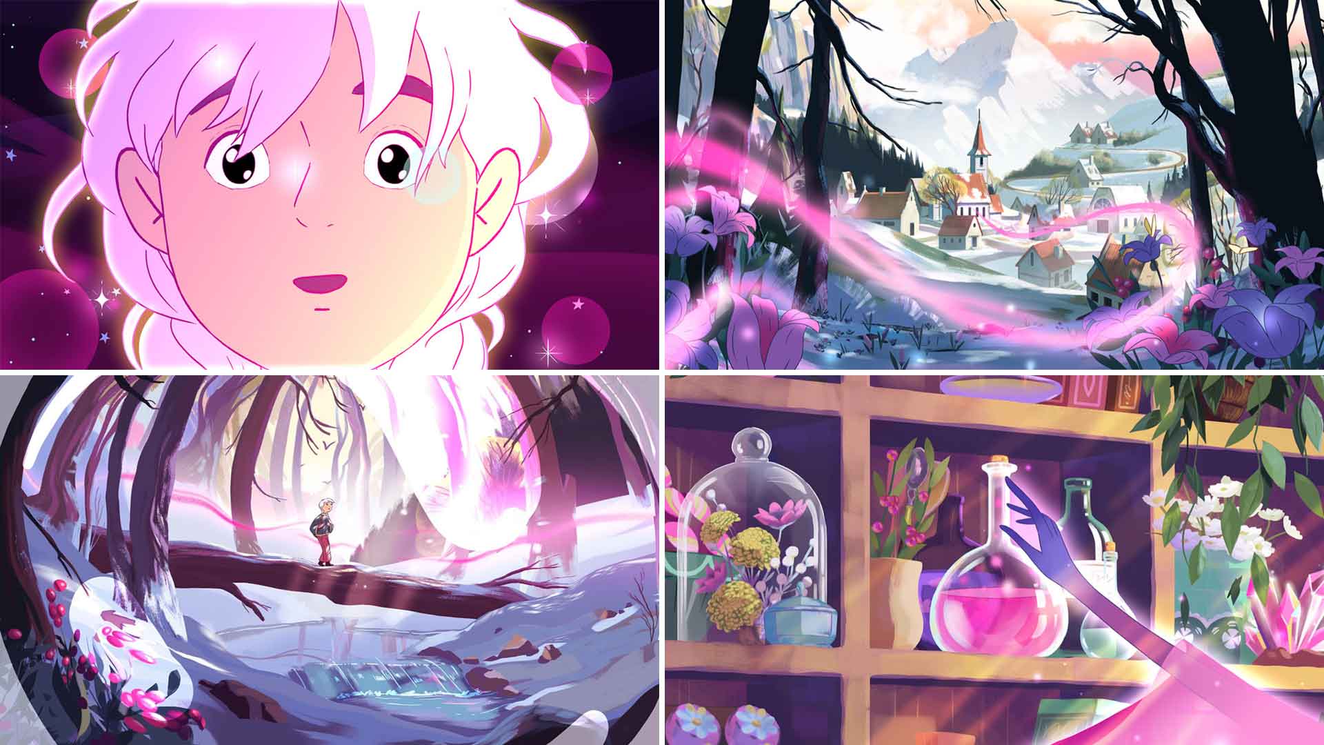 Anime Snow Fairy
