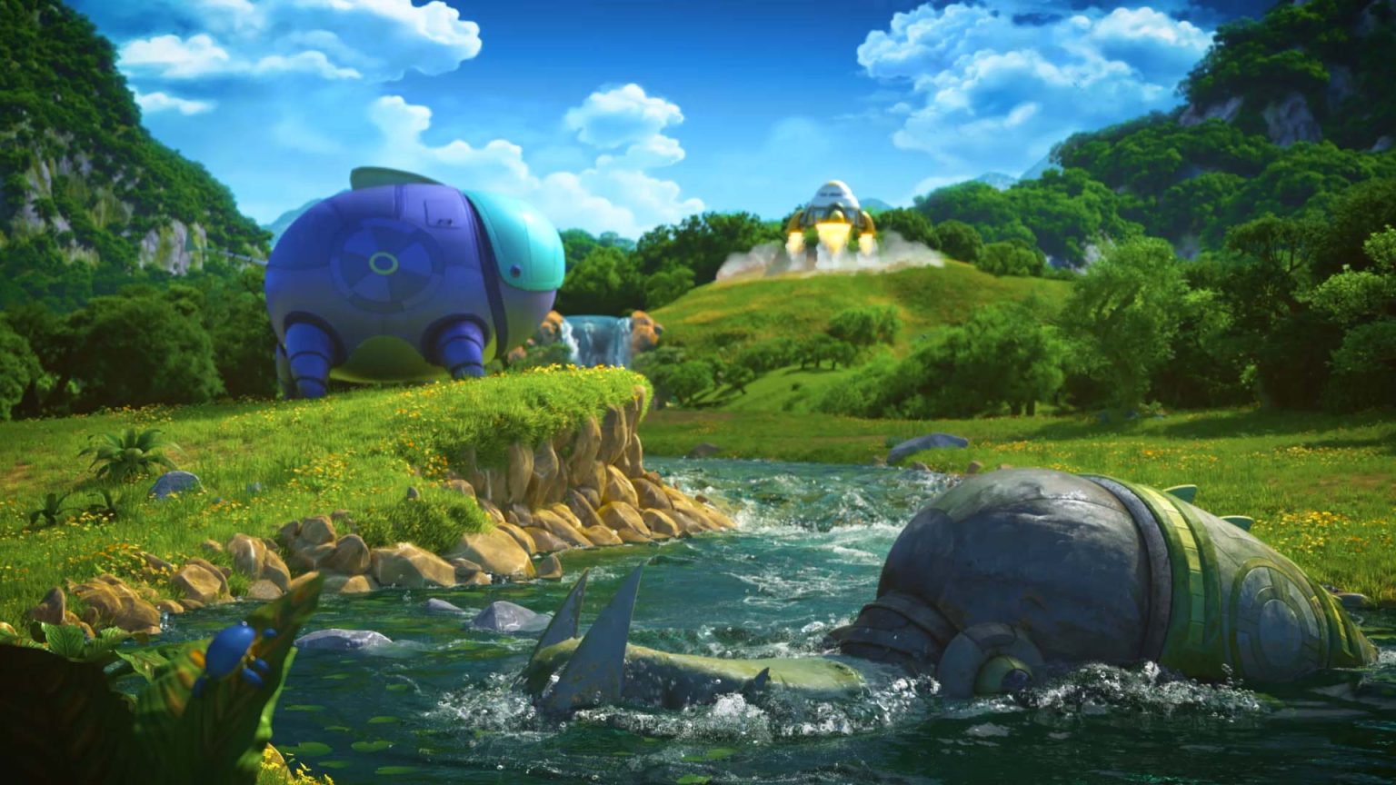 MAKE Launches "Mechsplorers" IP With "Hippobotomus" - Motion design ...