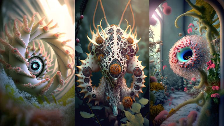 Markos Kay Tames AI with Art Direction in "Nature Portals" Short Film ...