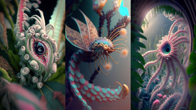 Markos Kay Tames AI with Art Direction in "Nature Portals" Short Film ...