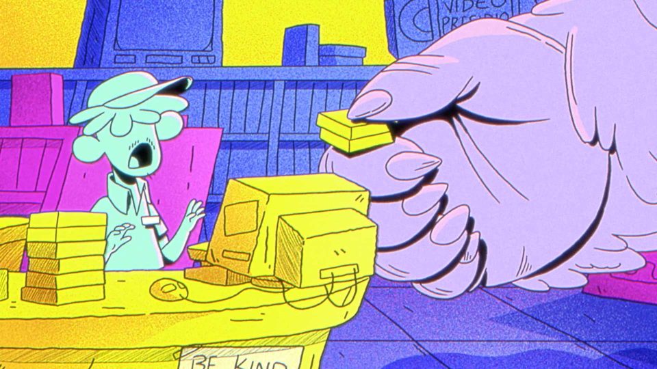 Matt Partridge Trips Back to the Video Store in "Movie Night!" Giphy ...