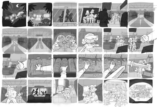 Matt Partridge Trips Back to the Video Store in "Movie Night!" Giphy ...