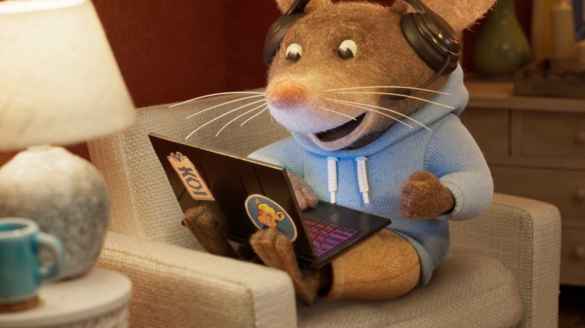 Passion Pictures Keep it Warm and Fuzzy for Movistar - Motion design ...