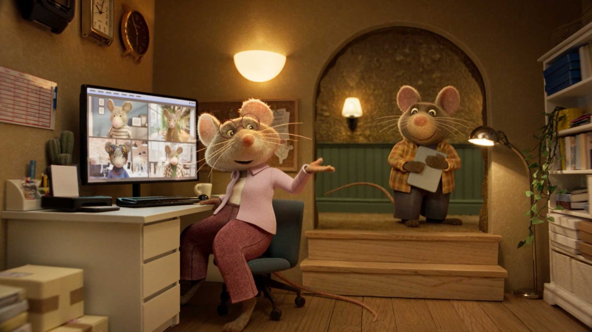 Passion Pictures Keep it Warm and Fuzzy for Movistar - Motion design ...