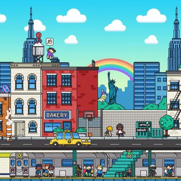 "New York City" Loop by DeeKay Kwon - Motion design - STASH : Motion ...