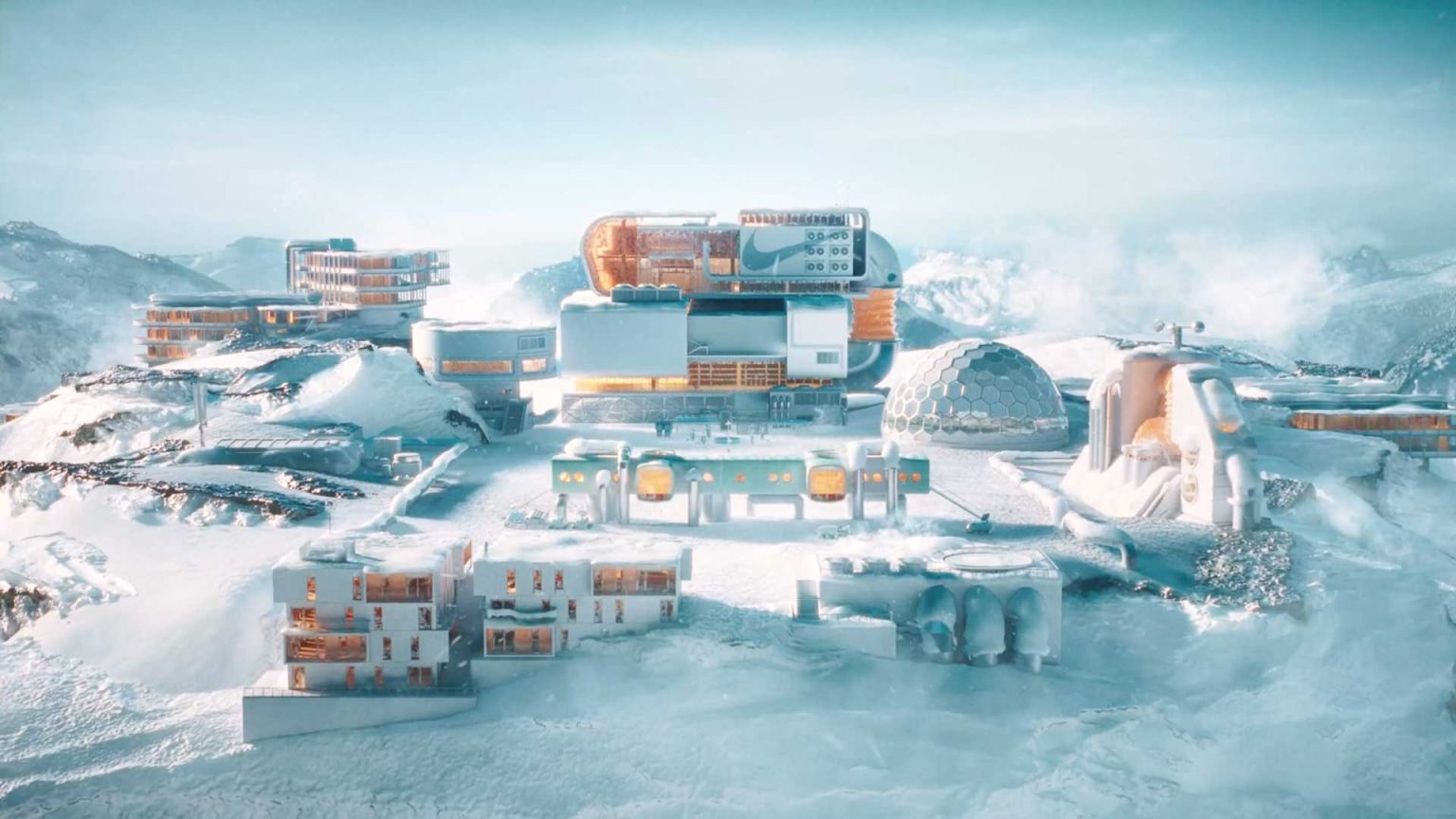 Wicked Pixels Warms Up a Frosty Future for Nike China - Motion design ...