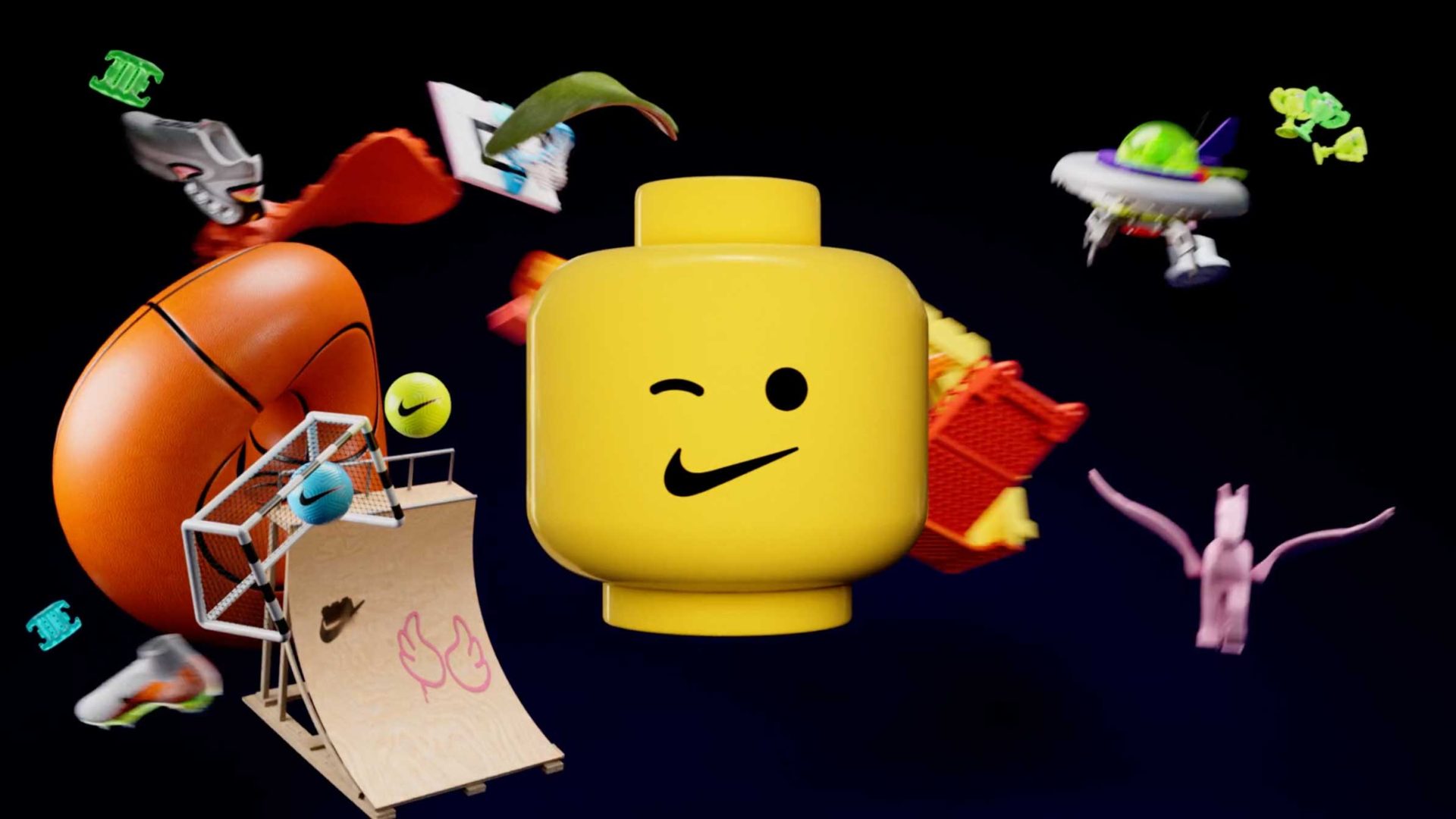Sport and Play Collide in Nike x LEGO Global Campaign by Colors And The ...