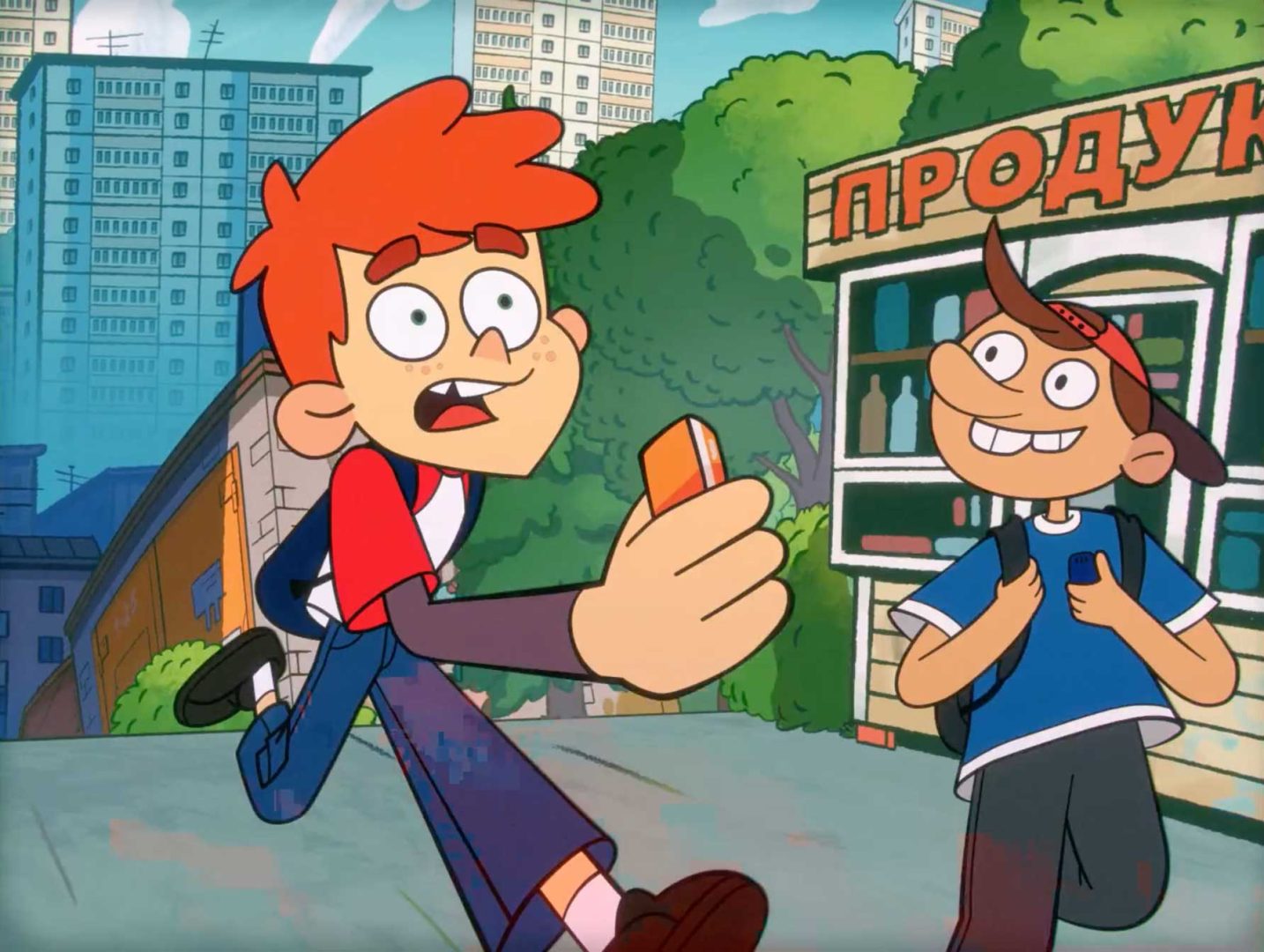 Petrick and Friends Unite Animation Styles for MTS - Motion design ...