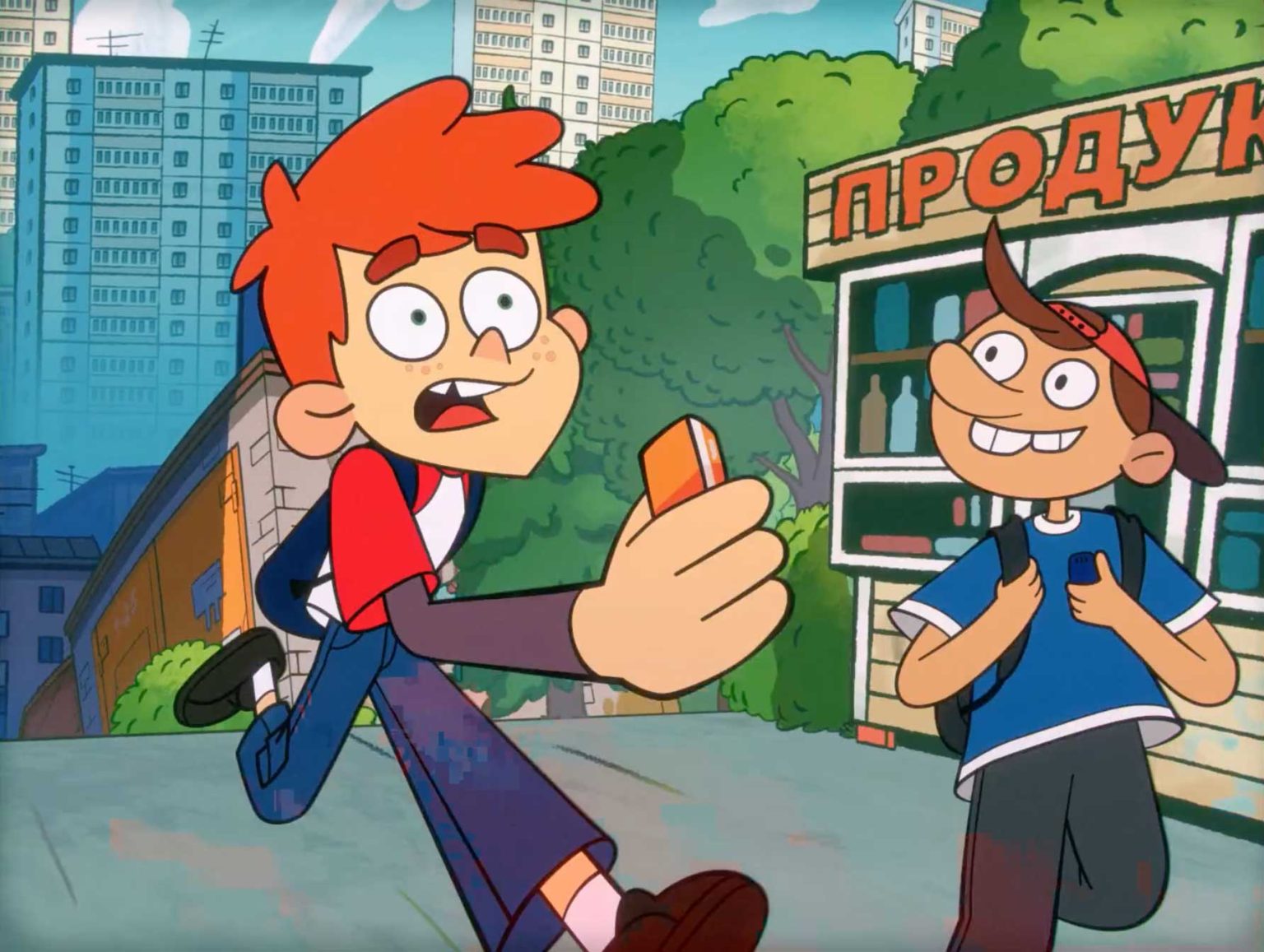 Petrick and Friends Unite Animation Styles for MTS - Motion design - STASH : Motion design – STASH