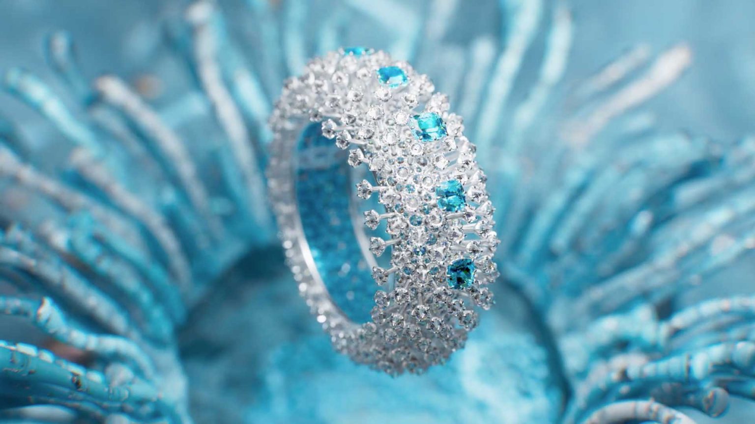 Raw & Rendered Dives into the Process Behind Tiffany's Deep Sea Jewelry Adventures - Motion ...