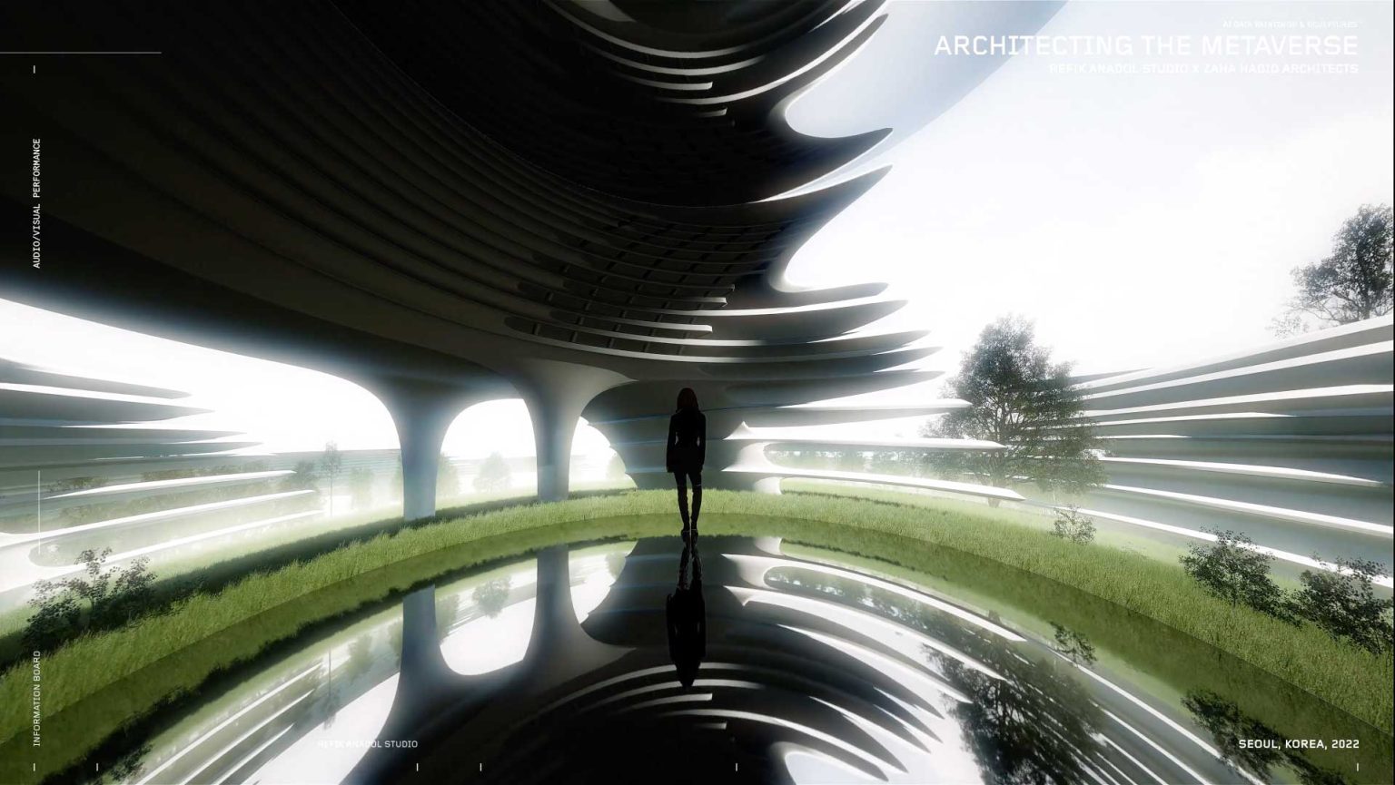 "Architecting the Metaverse" Installation by Refik Anadol and Zaha ...