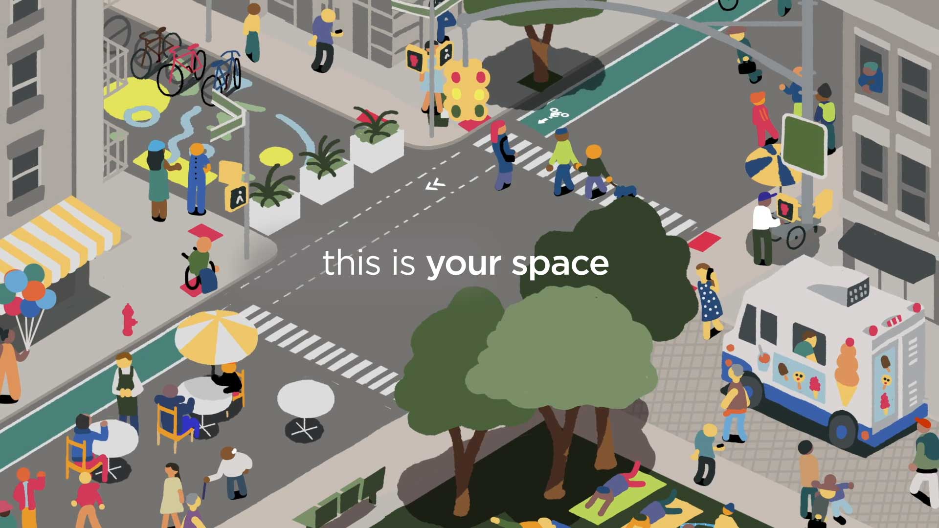 Transportation Alternatives "NYC 25x25" by Ege Soyuer and WXY Studio ...