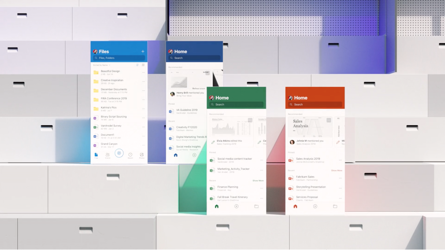 Up Close with the New Microsoft 365 Mobile UI | STASH MAGAZINE : Motion ...