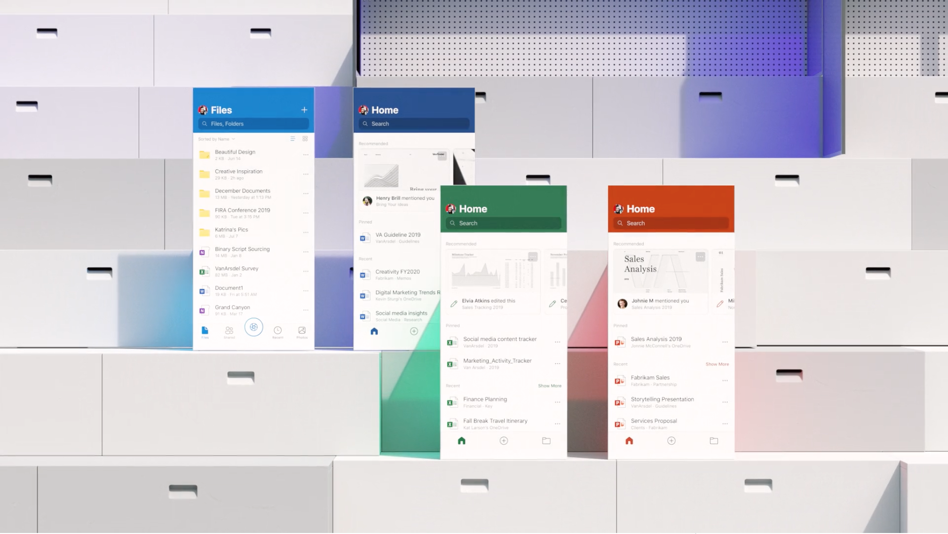 Up Close with the New Microsoft 365 Mobile UI | STASH MAGAZINE : Motion ...